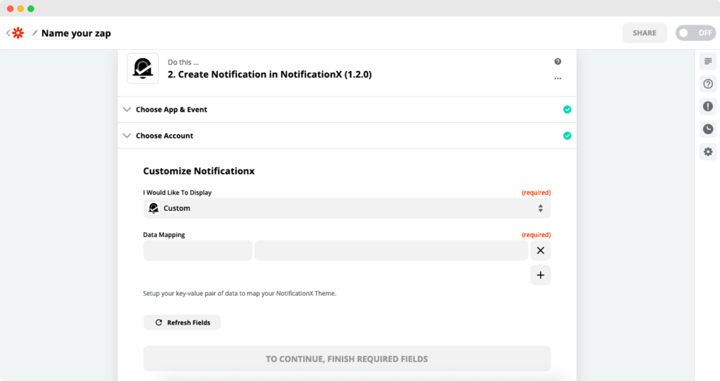 How to Show Zapier Notification Alert using NotificationX? - NotificationX