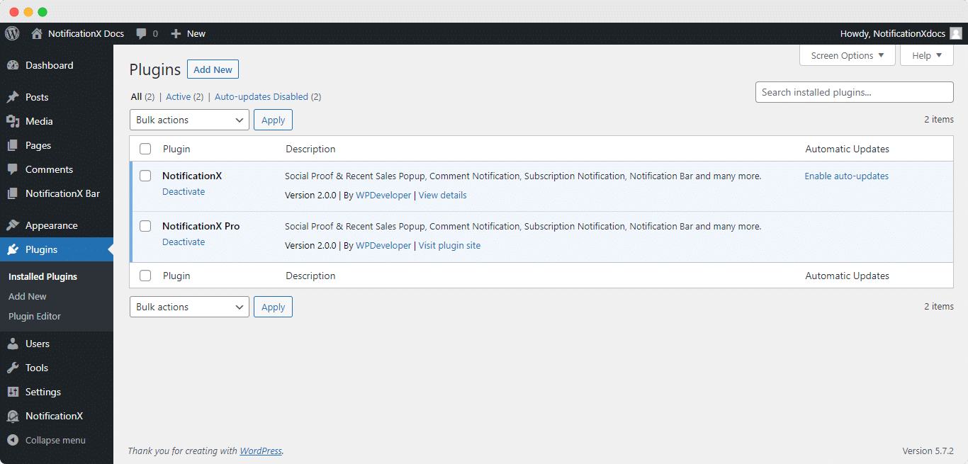 How to Install NotificationX PRO? - NotificationX