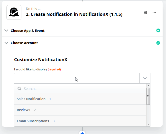 How to Show Zapier Notification Alert using NotificationX? - NotificationX