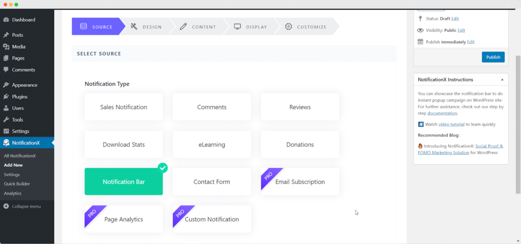 Evergreen Dynamic Notification Bar To Show Timer & Boost Sales In WordPress NotificationX