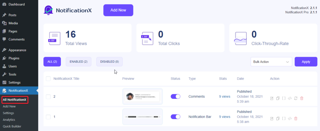 How To Configure NotificationX Cross Domain Notice? - NotificationX