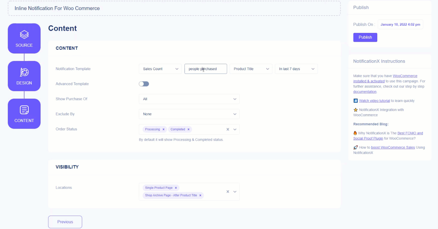 NEW: How To Showcase Inline Notification Using NotificationX