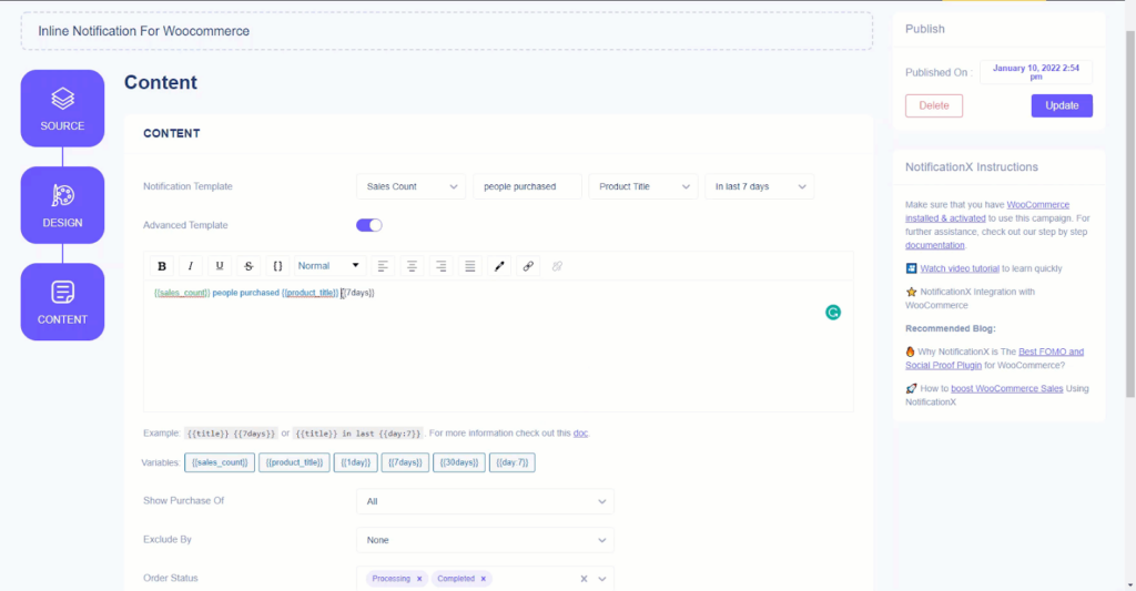 NEW: How To Showcase Inline Notification Using NotificationX